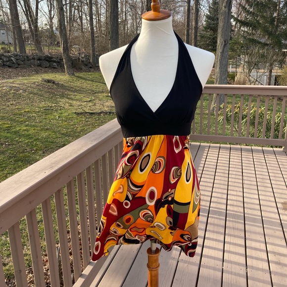 Max Rave | Dresses | Vintage Max Rave Halter Retro Dress | Poshmark